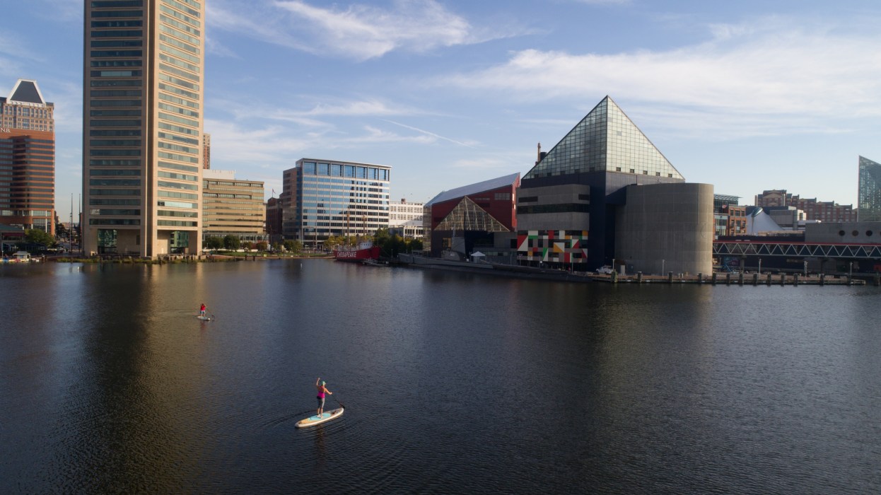 SUP Classes and Tours Inner Harbor MD | B'More SUP!